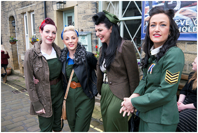 The Nineteen Forties - Create the Look - Blue 17 Vintage Clothing