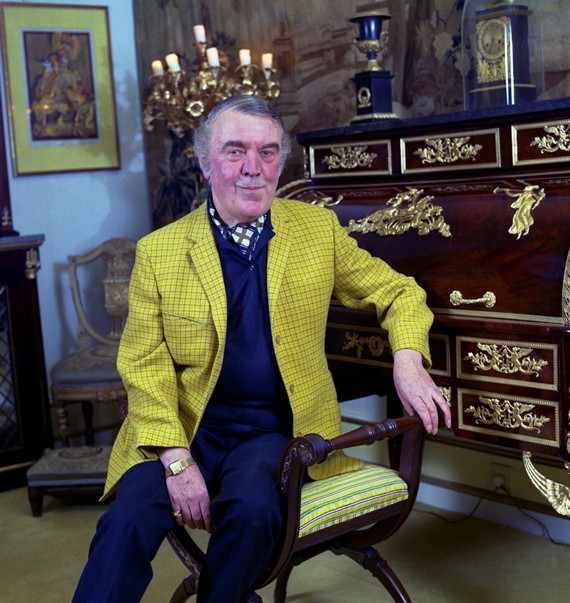 Norman Hartnell Haute Couture- Haute Couture - Blue 17 Vintage Clothing