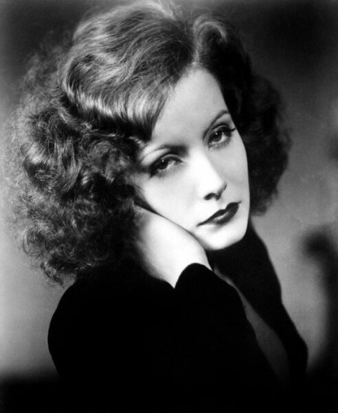 Greta Garbo Movie style Icon - Blue 17 Vintage Clothing