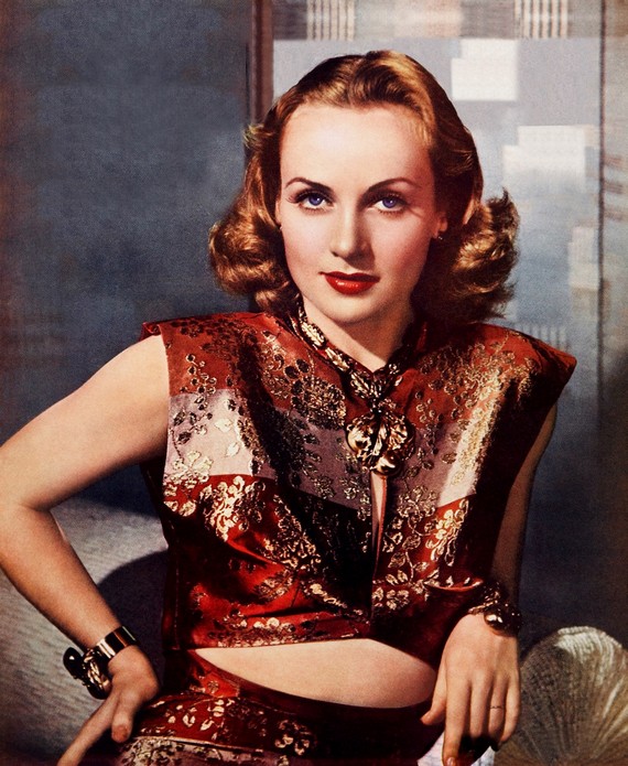 Carole Lombard - style Icon - Blue 17 Vintage Clothing