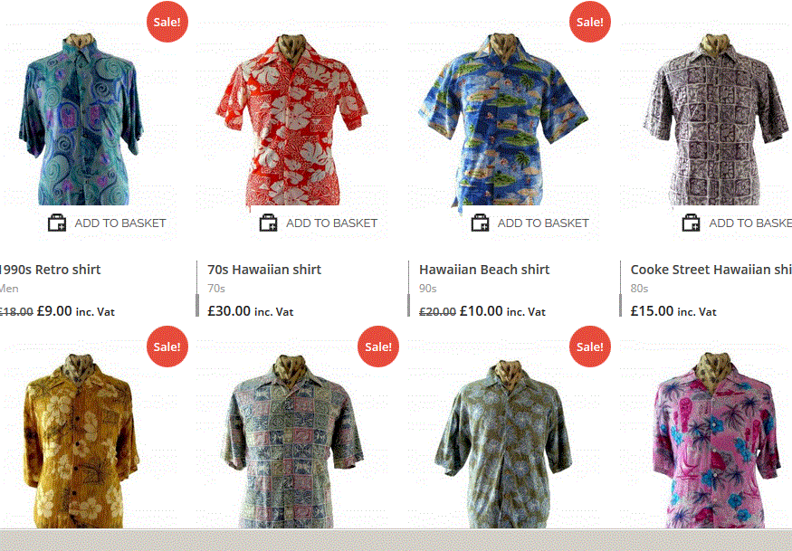 Retro store online - Convenient and efficient - Blue 17 Vintage Clothing