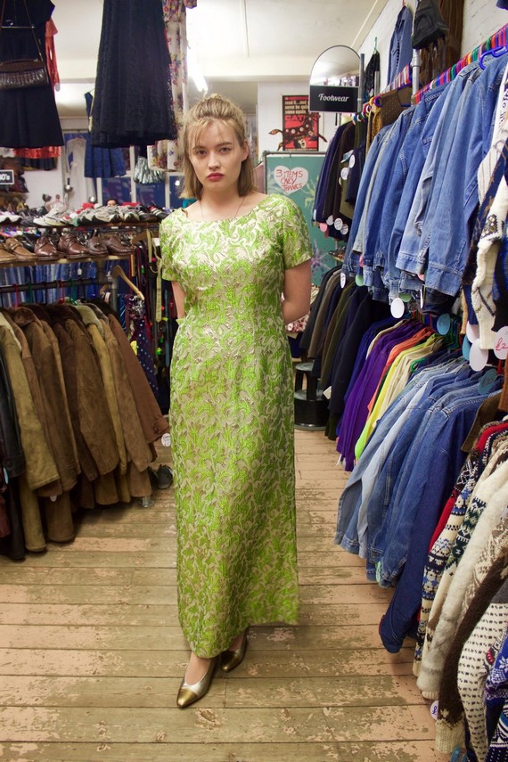 60s Evening Dresses -Original, Quirky Fashion Blue 17 Vintage Clothing