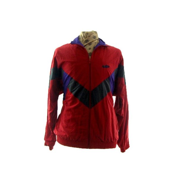 Club Shell-Suit Jacket - L - Blue 17 Vintage Clothing