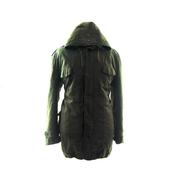 Green German Nato Parka - UK L - Blue 17 Vintage Clothing