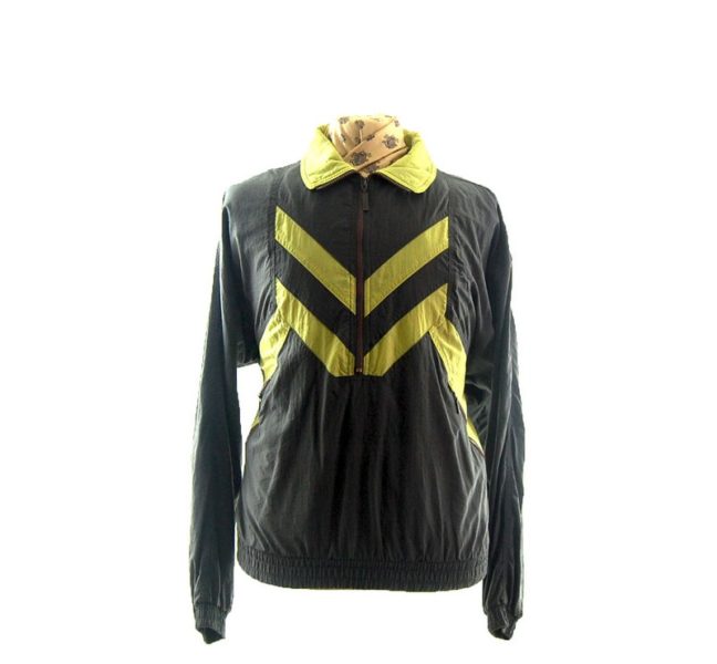 Puma Earthy Green Shell Suit Jacket - Blue 17 Vintage Clothing