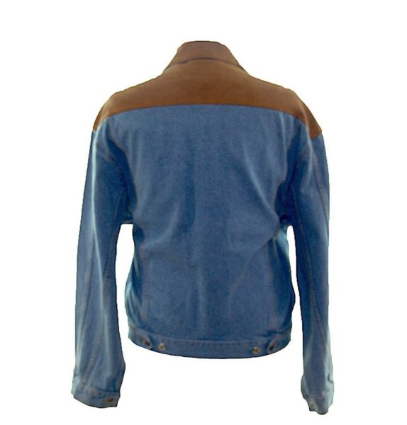 Rivergold Blue Denim Southwest Jacket - UK L - Blue 17 Vintage Clothing