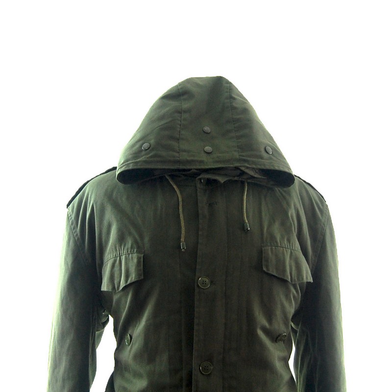 Green German Nato Parka - UK L - Blue 17 Vintage Clothing