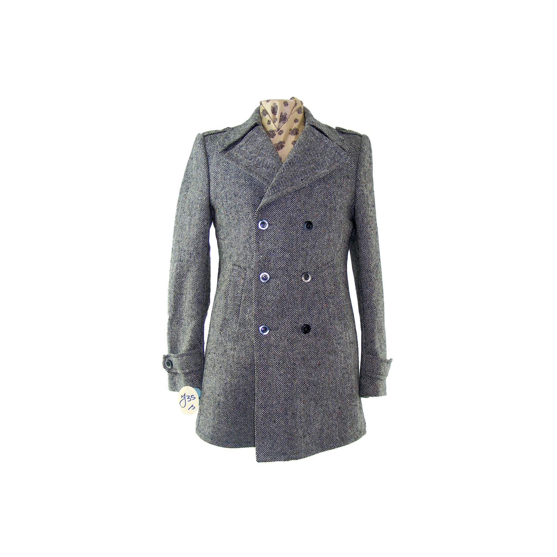 Vintage Pea coat - Blue 17 Vintage Clothing