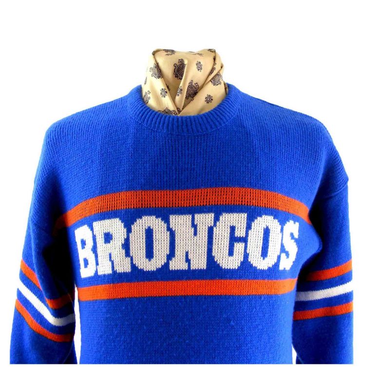 Broncos NFL sweater - Blue 17 Vintage Clothing