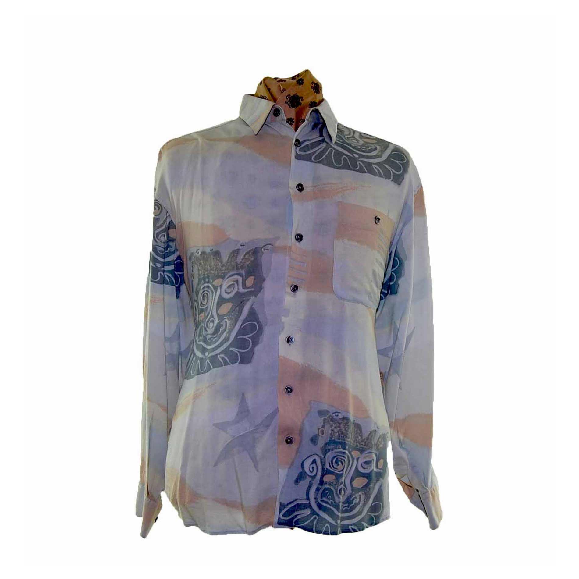 1980s Shirts | Vintage Mens 80s shirts, retro prints & patterns | Blue17