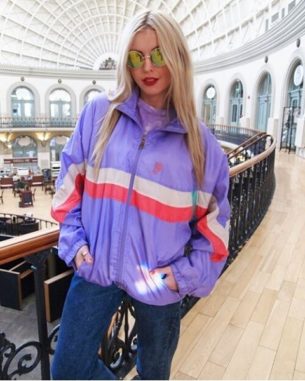 Retro shell suit - How To Wear Them Stylishly - Blue 17 Vintage Clothing