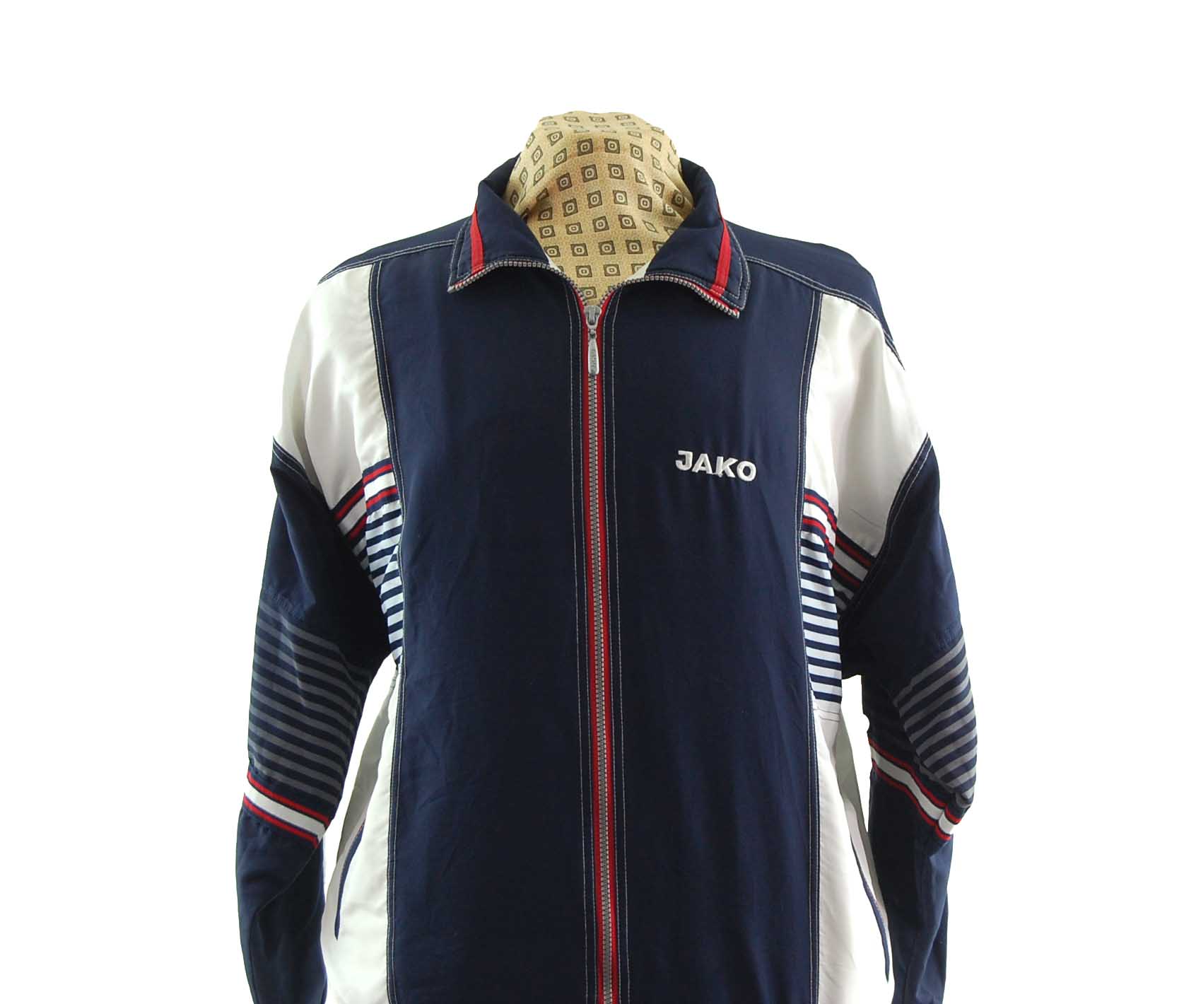 Vintage Jako Windbreaker Jacket - UK M - Blue 17 Vintage Clothing