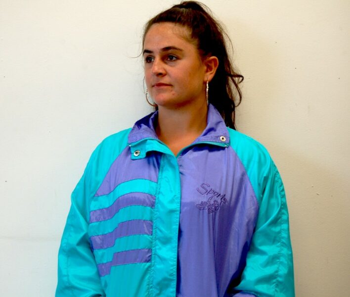 90s Sports Shell Suit- UK 10- Blue 17 Vintage Clothing