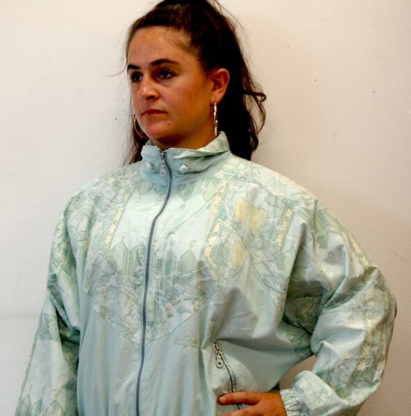 Authentic Klein Shell Suit- UK 12 - Blue 17 Vintage Clothing