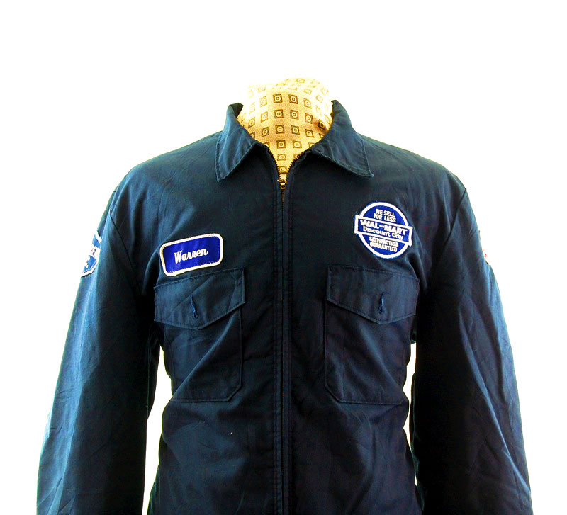 Mens Vintage Work Jacket - UK XL Blue 17 Vintage Clothing