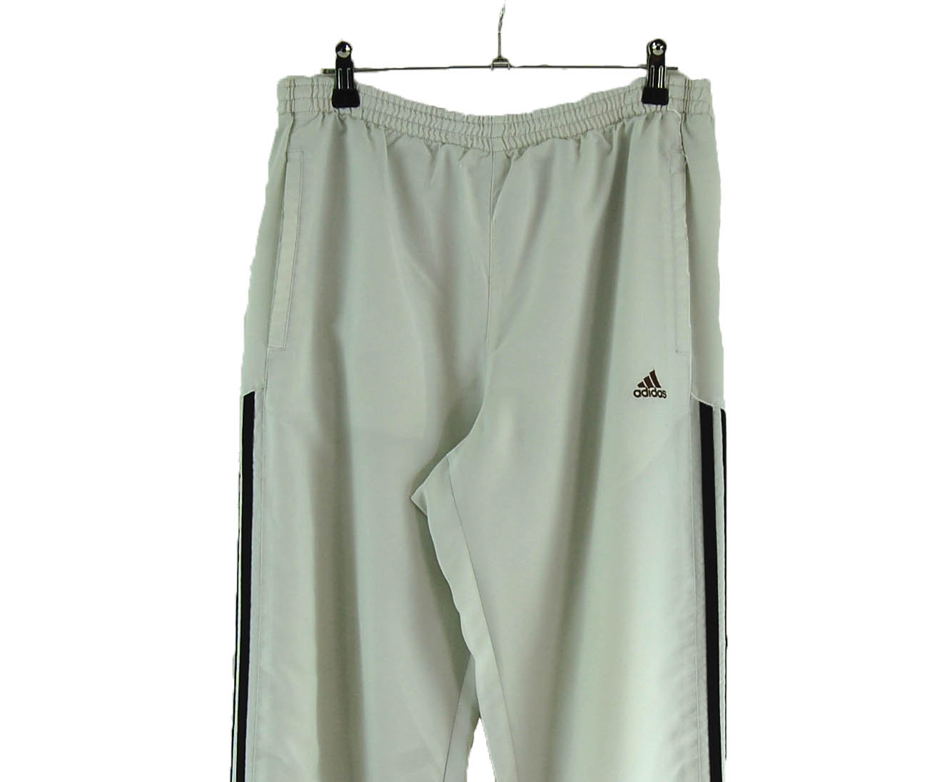 Adidas Shell Suit Trousers- UK M - Blue 17 Vintage Clothing