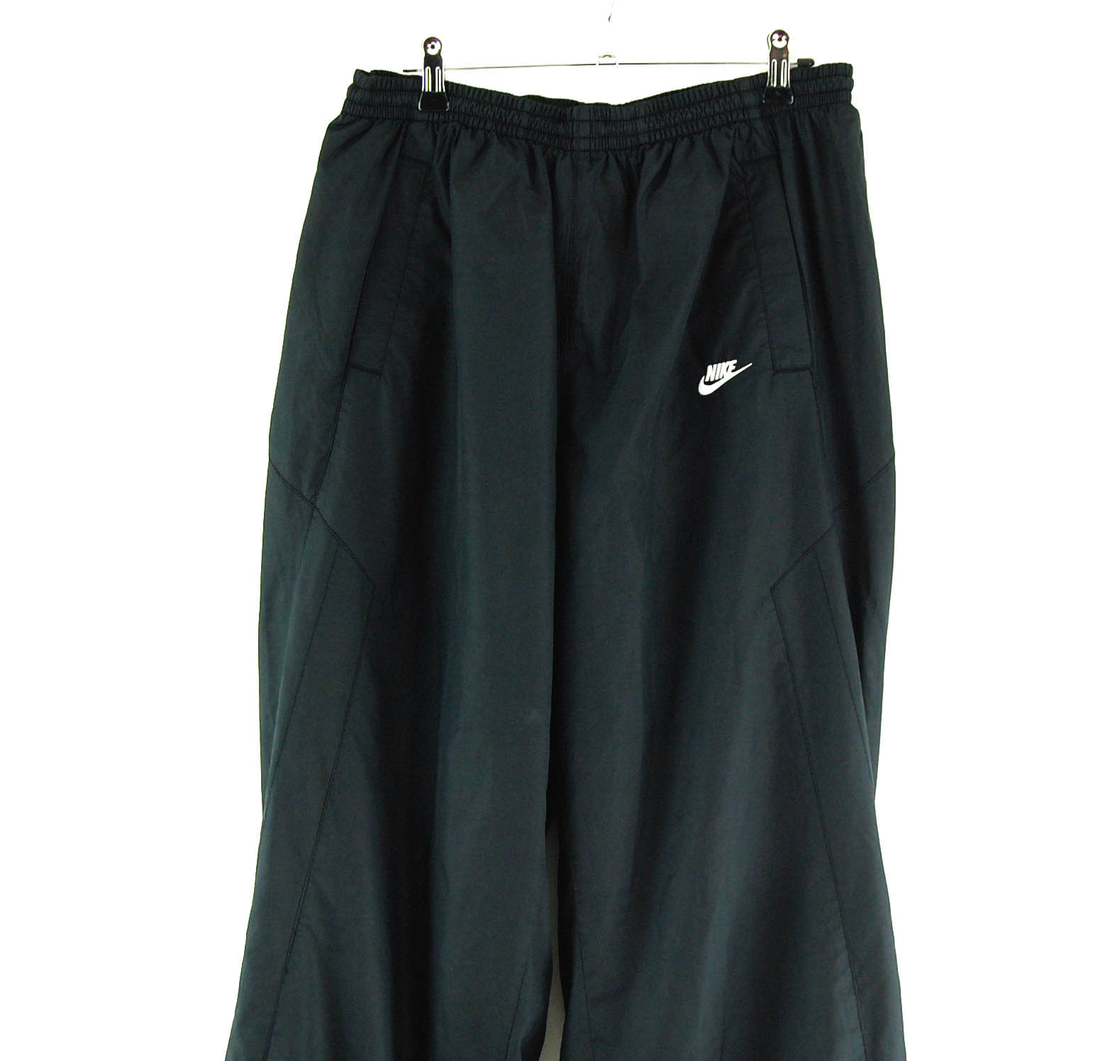 Nike Shell Suit Trousers - M - Blue 17 Vintage Clothing