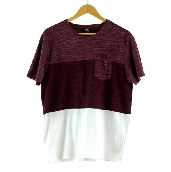 White Smog T Shirt. - UK Size L - Blue 17 Vintage Clothing