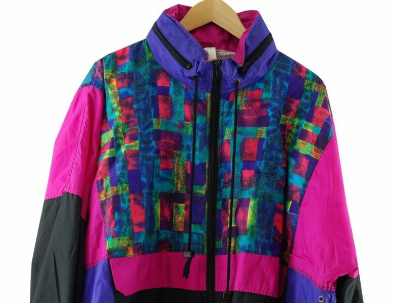 Shamp Shell Suit Jacket - UK 3XL -Blue 17 Vintage Clothing