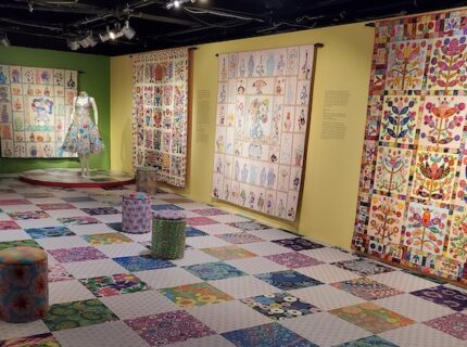 Kaffe Fassett - Exhibition Review - Blue 17 Vintage Clothing