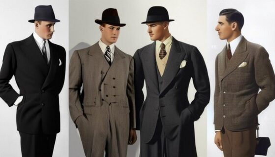 1930s Men's Fashion - Blue 17 Vintage Clothing