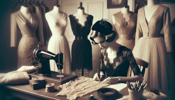 1930s Fashion Designers - Blue 17 Vintage Clothing