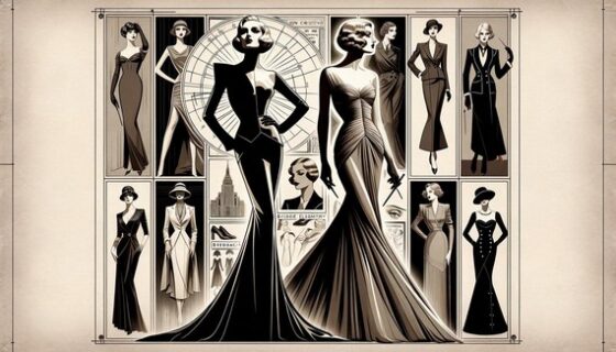 1930s Fashion Key Trends- Blue 17 Vintage Clothing