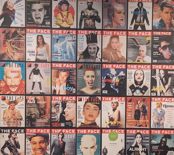 The Face Magazine show review at the National Gallery - Blue 17 Vintage ...